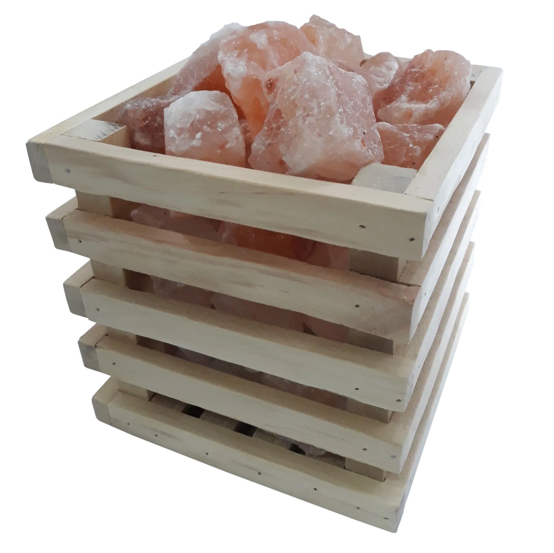 Himalayan salt cube basket Greus 4.5 kg - Greus - wholesale supplier of ...